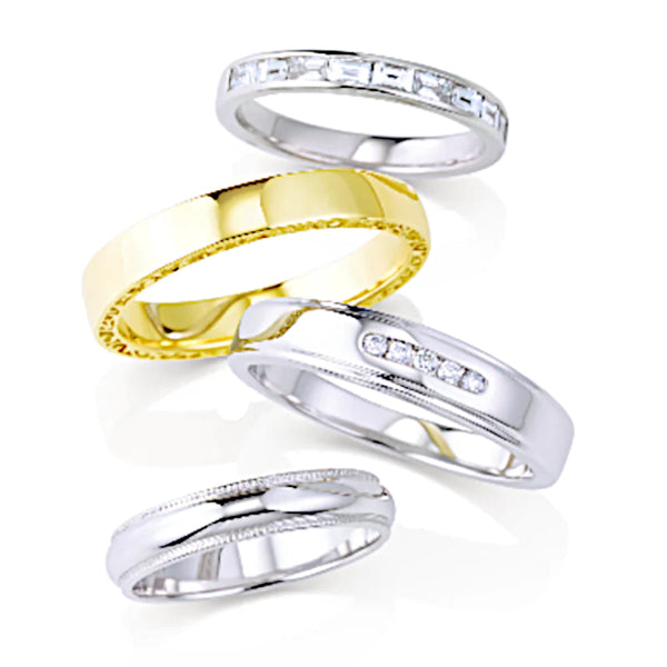 The History and Meaning Behind Different Types of Wedding Bands ...